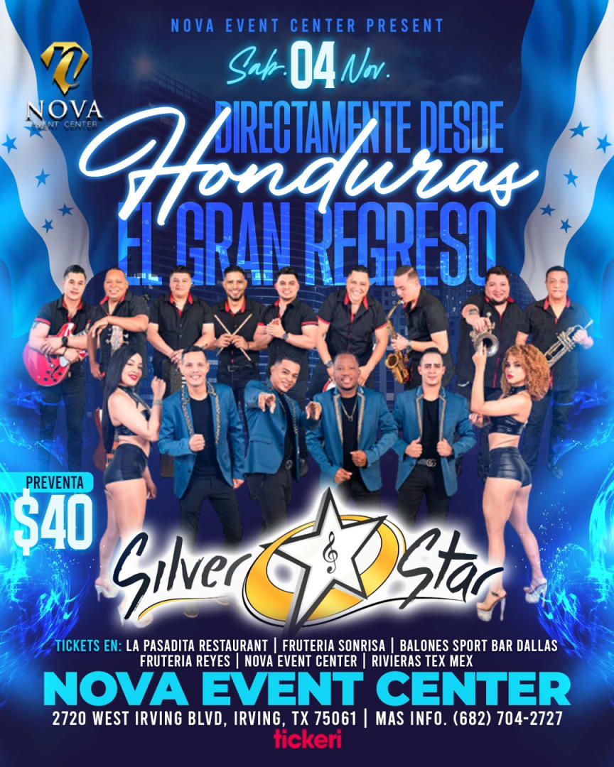 LOS SILVER STAR Tickets Boletos at Nova Event Center | Irving, Texas ...