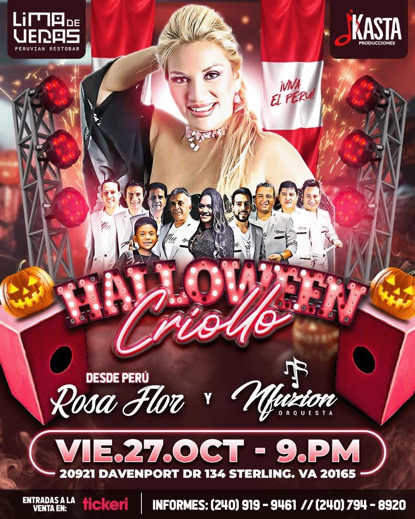Halloween Criollo Tickets Boletos at Lima de Veras Restobar/PATIO ...