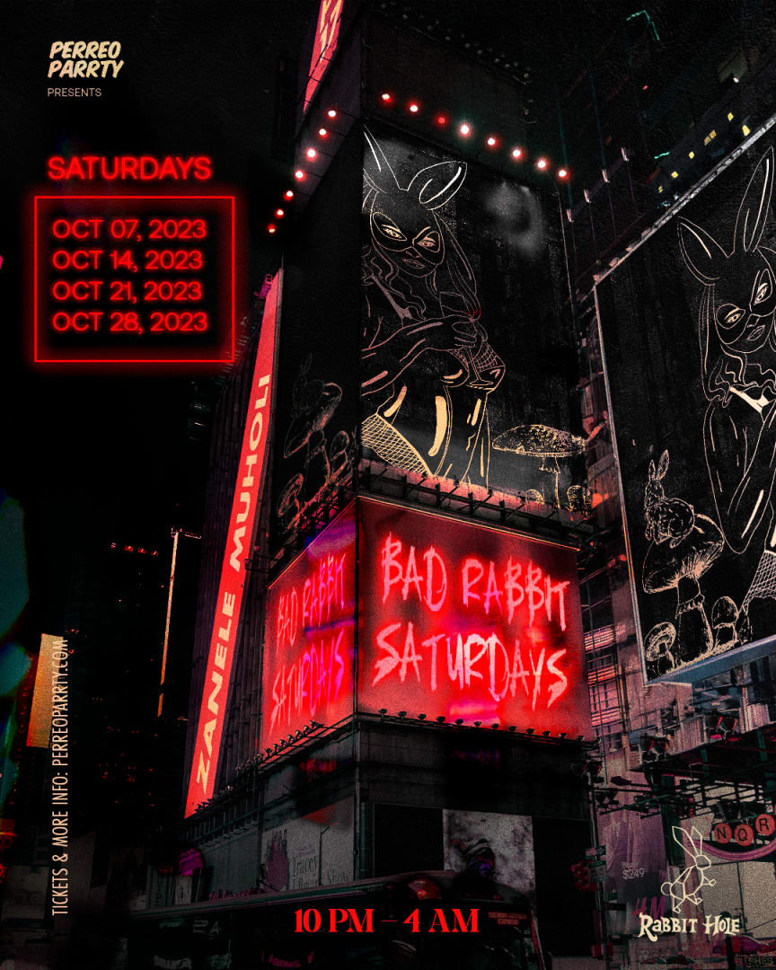 Bad Rabbit Saturdays: Latin & Reggaetón Party @ Rabbit Hole Times ...