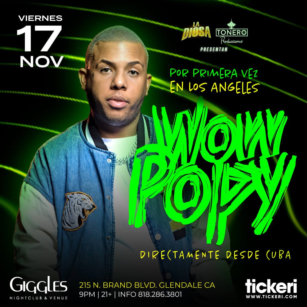 WOW POPY EN LOS ANGELES in Glendale - Tickets 2023-11-17 | Giggles ...