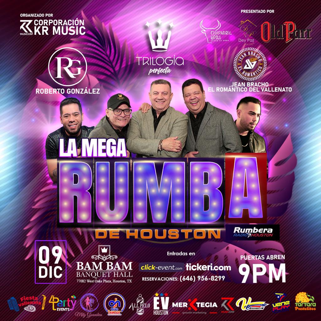 LA MEGA RUMBA DE HOUSTON - Roberto Gonzalez- Trilogia Perfecta- Jean ...