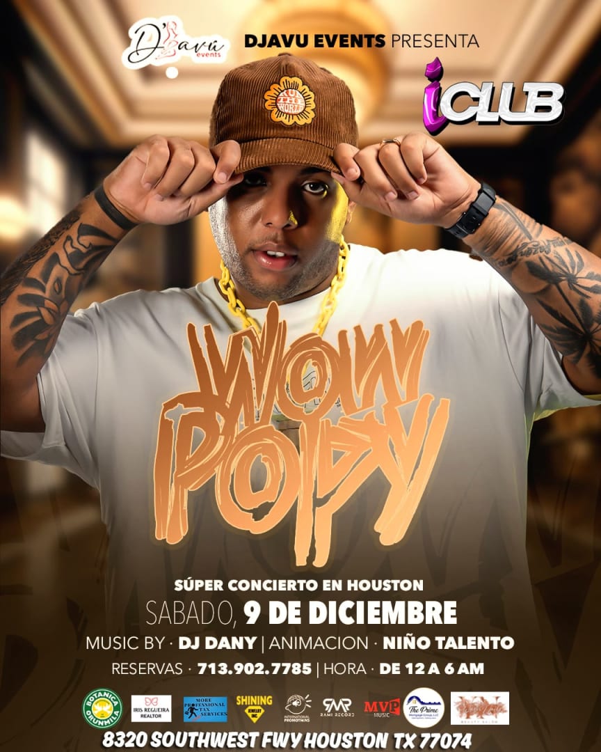 Wow POPY LIVE ! Houston in Houston - Tickets 2023-12-09 | I Club