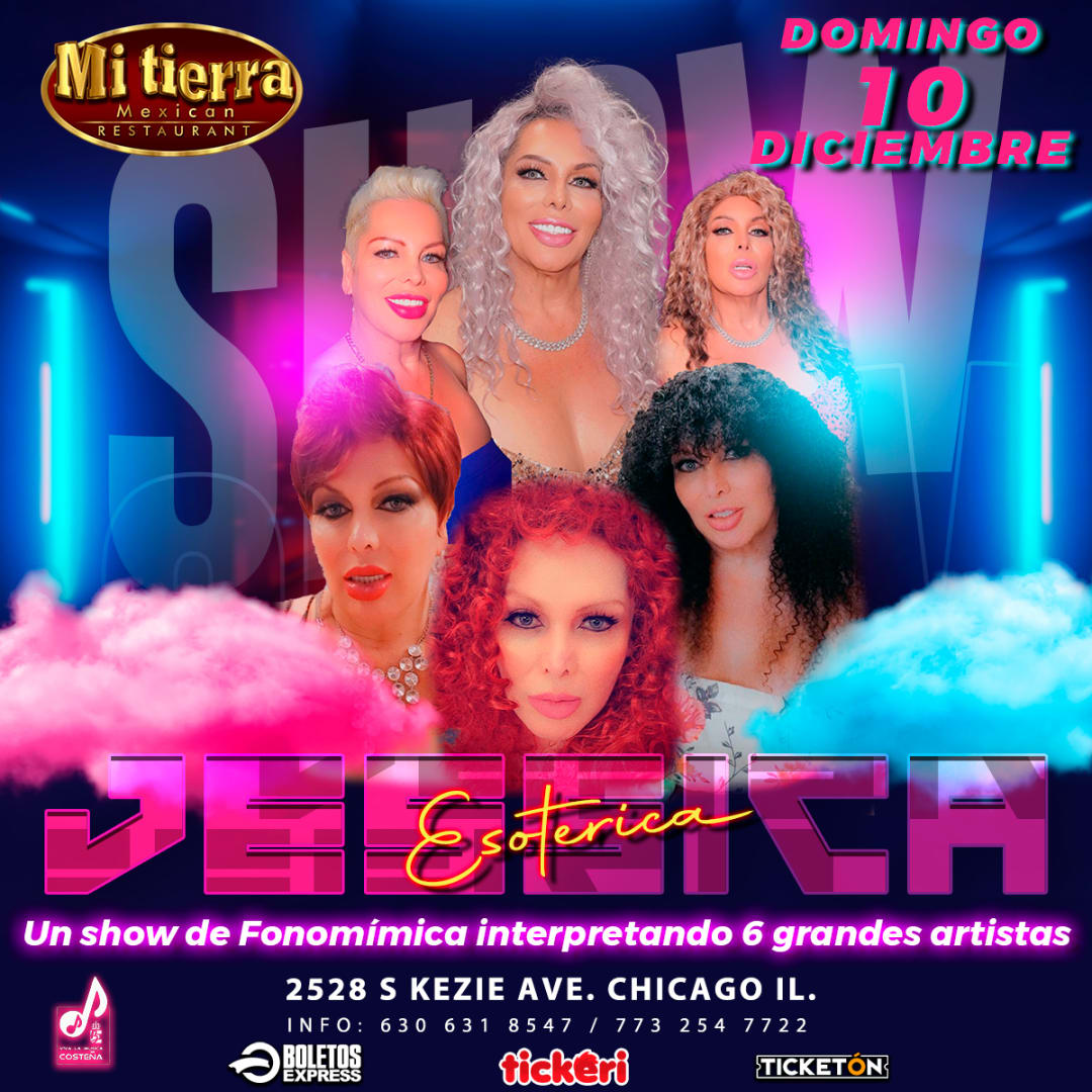 JESSICA ESOTERICA LA DIVA DE LA RADIO ! Tickets | Boletos - MI TIERRA ...