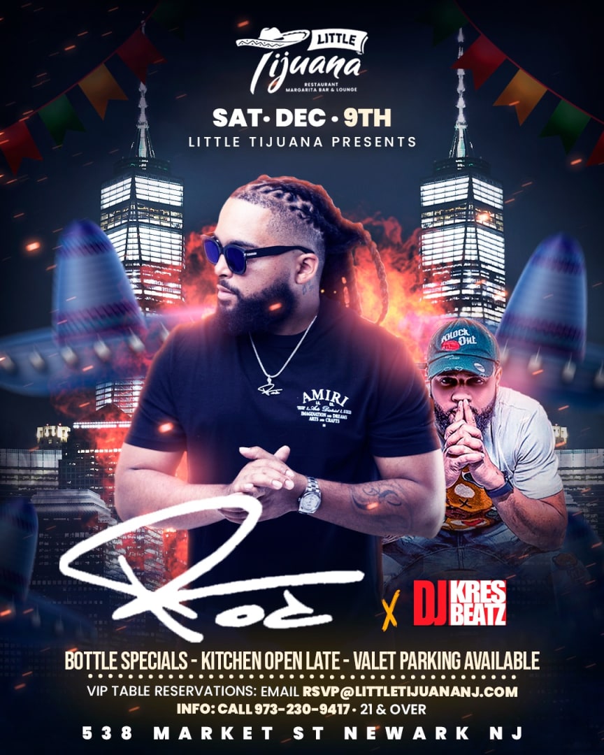 SAT DEC 9TH LITTLE TIJUANA PRESENTS DJ ROD EVANT LIVE - EVERYONE FREE ...