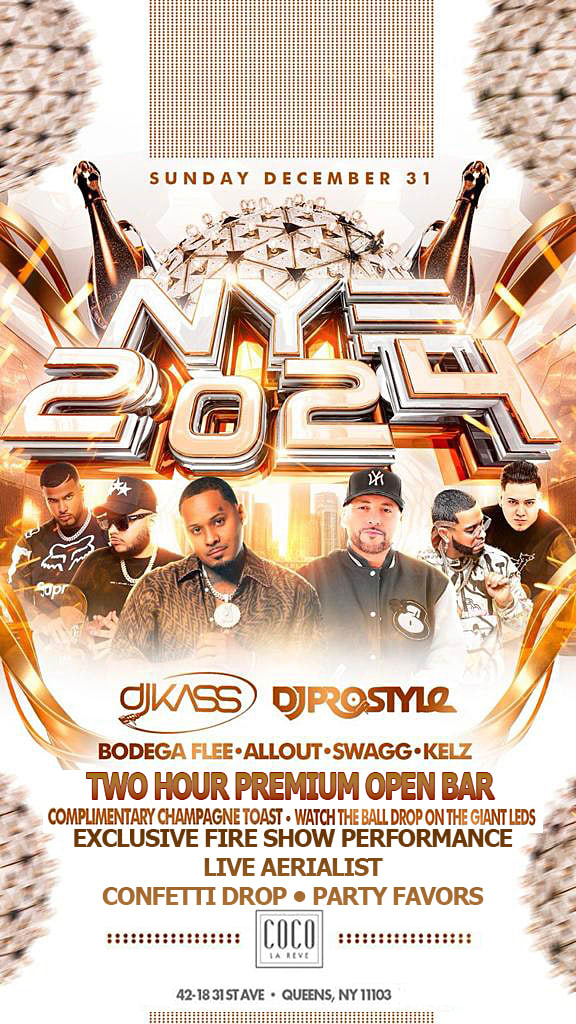 New Years Eve at CoCo La-Reve Tickets | Boletos - Coco La Reve - Best ...