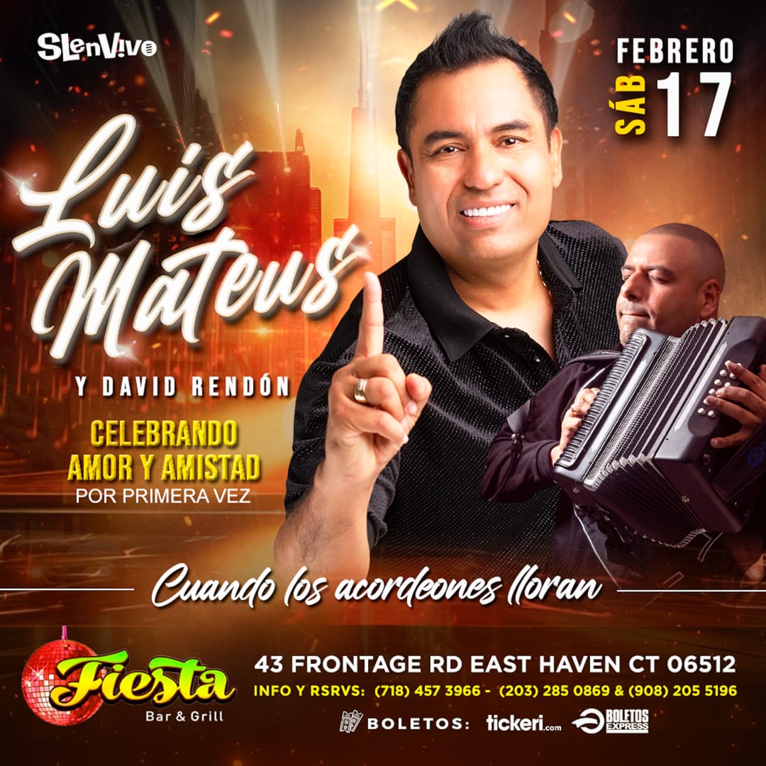 LUIS MATEUS Y DAVID RENDON! CELEBRANDO AMOR Y AMISTAD in East Haven ...