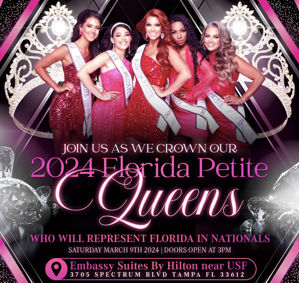 Florida Petite Pageant 2024 Tickets Boletos at Embassy Suites by Hilton ...