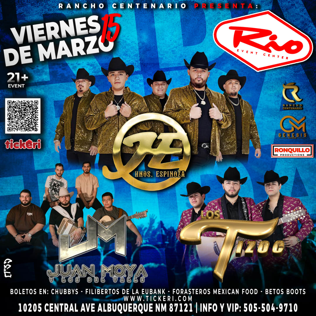 Los Hermanos Espinoza, Juan Moya Y Los Tizoc en el Club Rio de ...