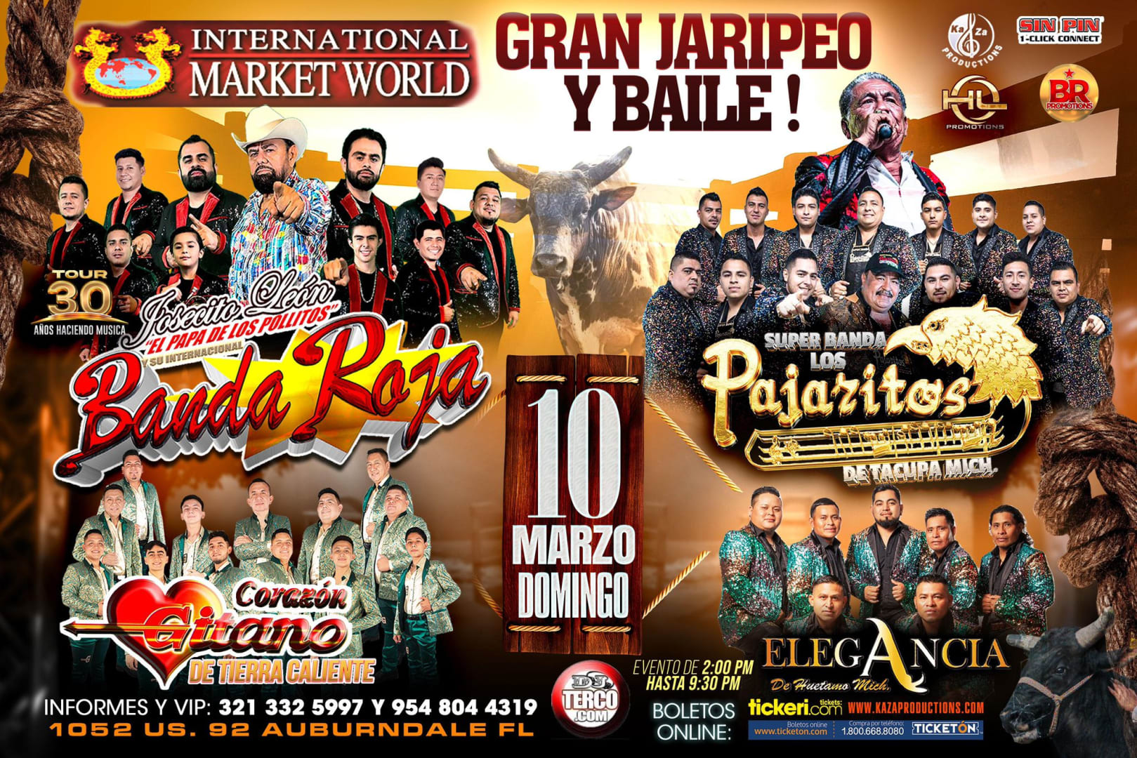 BANDA ROJA , BANDA LOS PAJARITOS DE TACUPA MICH , CORAZON GITANO ...