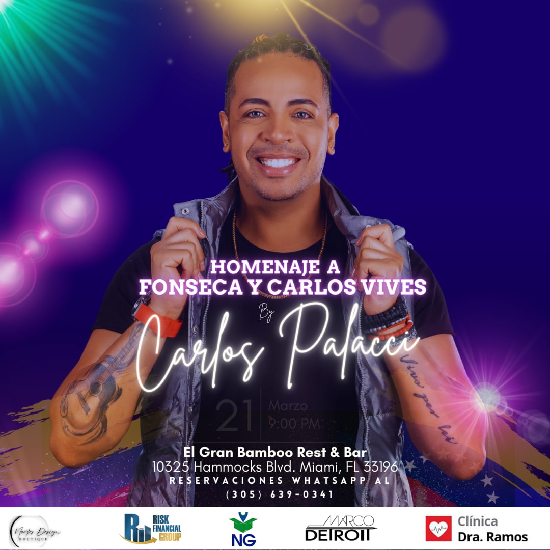 CARLOS PALACCI - HOMENAJE A FONSECA Y CARLOS VIVES Tickets | Boletos ...