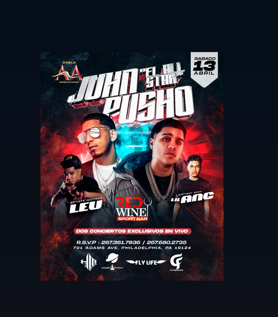 JUHN EL ALL STAR Y PUSHO EL MVP in Philadelphia - Tickets 2024-04-13 ...