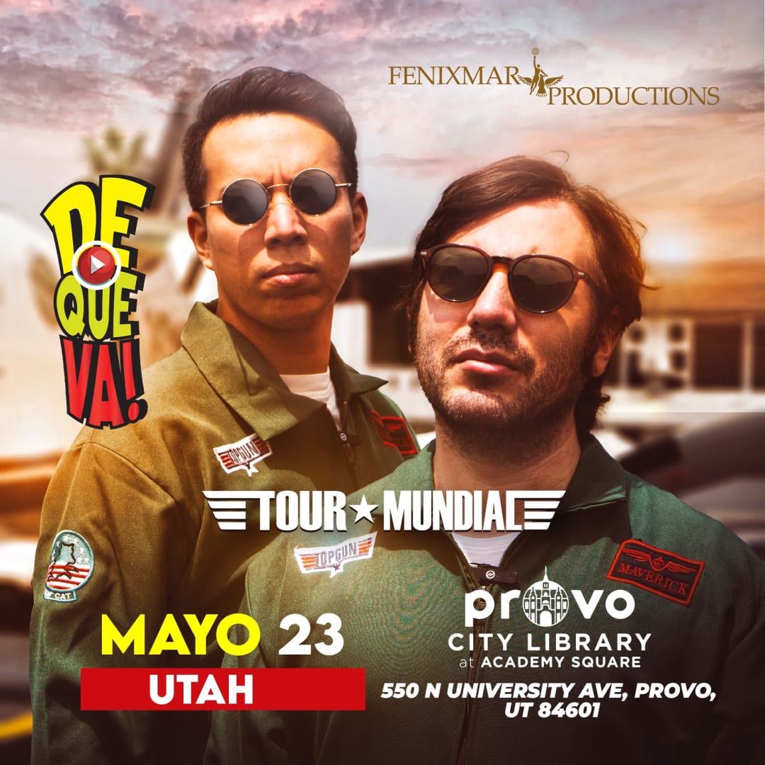 DE QUE VA! TOUR MUNDIAL - UTAH Tickets | Boletos - PROVO CITY LIBRARY ...