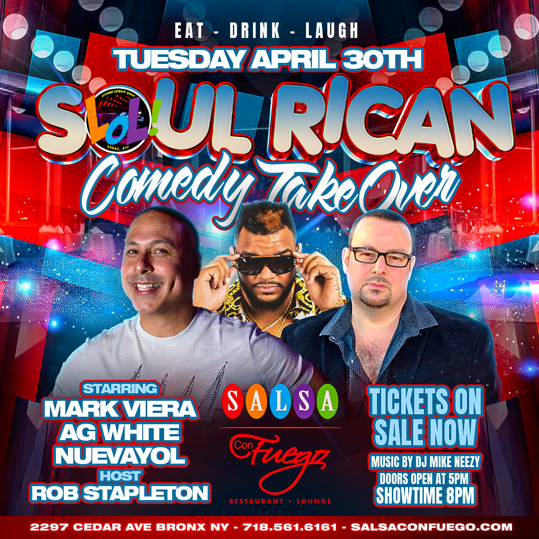 Kings of Comedy Mark Viera & Friends Tickets Boletos at Salsa Con Fuego ...