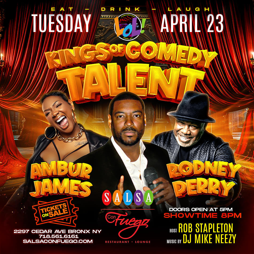 Kings of Comedy Talent & Friends Tickets | Boletos - Salsa Con Fuego ...