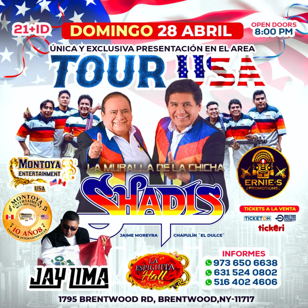 LOS SHAPIS EN VIVO ! in Brentwood - Tickets 2024-04-28 | La Espiguita ...