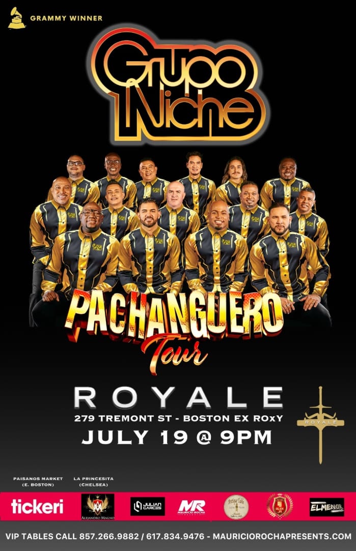GRUPO NICHE EN CONCIERTO ! Tickets | Boletos - Royale , Boston | 2024 ...