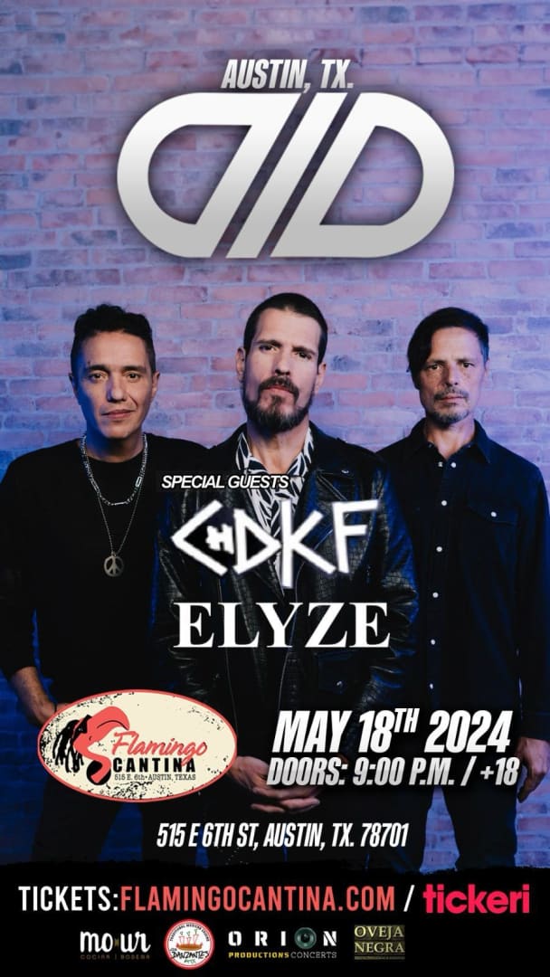DLD & CHDKf & ELYZE in Austin - Tickets 2024-05-18 | Flamingo Cantina