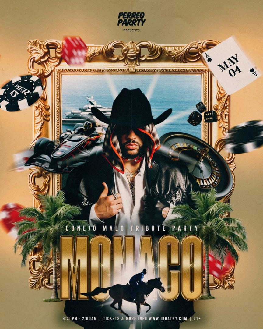 MONACO - BAD BUNNY Tribute Yacht Cruise - Cinco De Mayo Boat Party ...