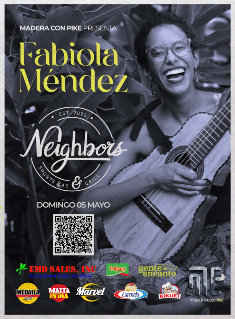 FABIOLA MENDEZ EN CONCIERTO Tickets | Boletos - Neighbors Sports Bar ...