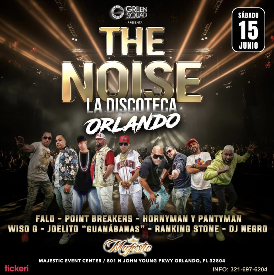 THE NOISE - La Discoteca Tickets | Boletos - Majestic Event Center ...