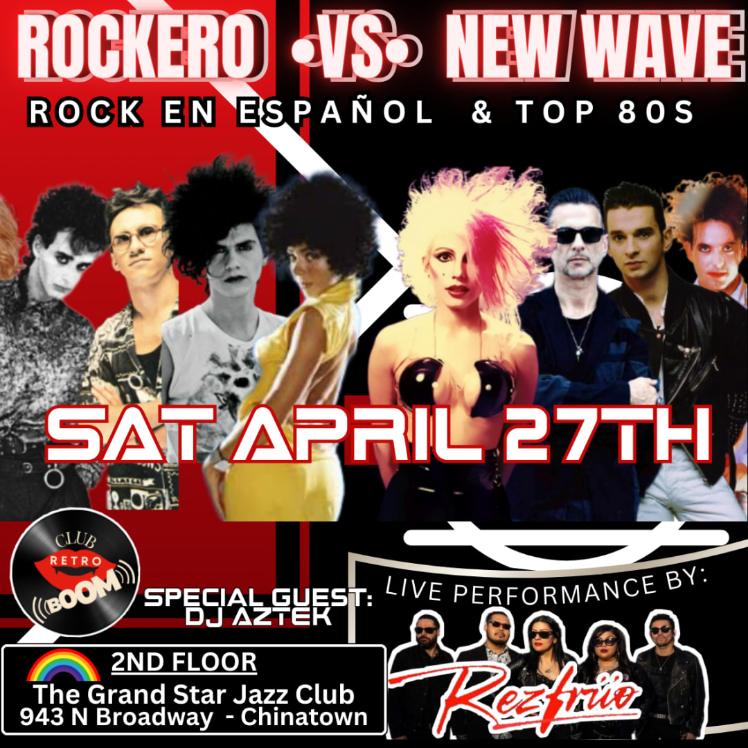 Rock En Español & Top 80s: "ROCKERO vs NEW WAVE" Edition! Tickets ...