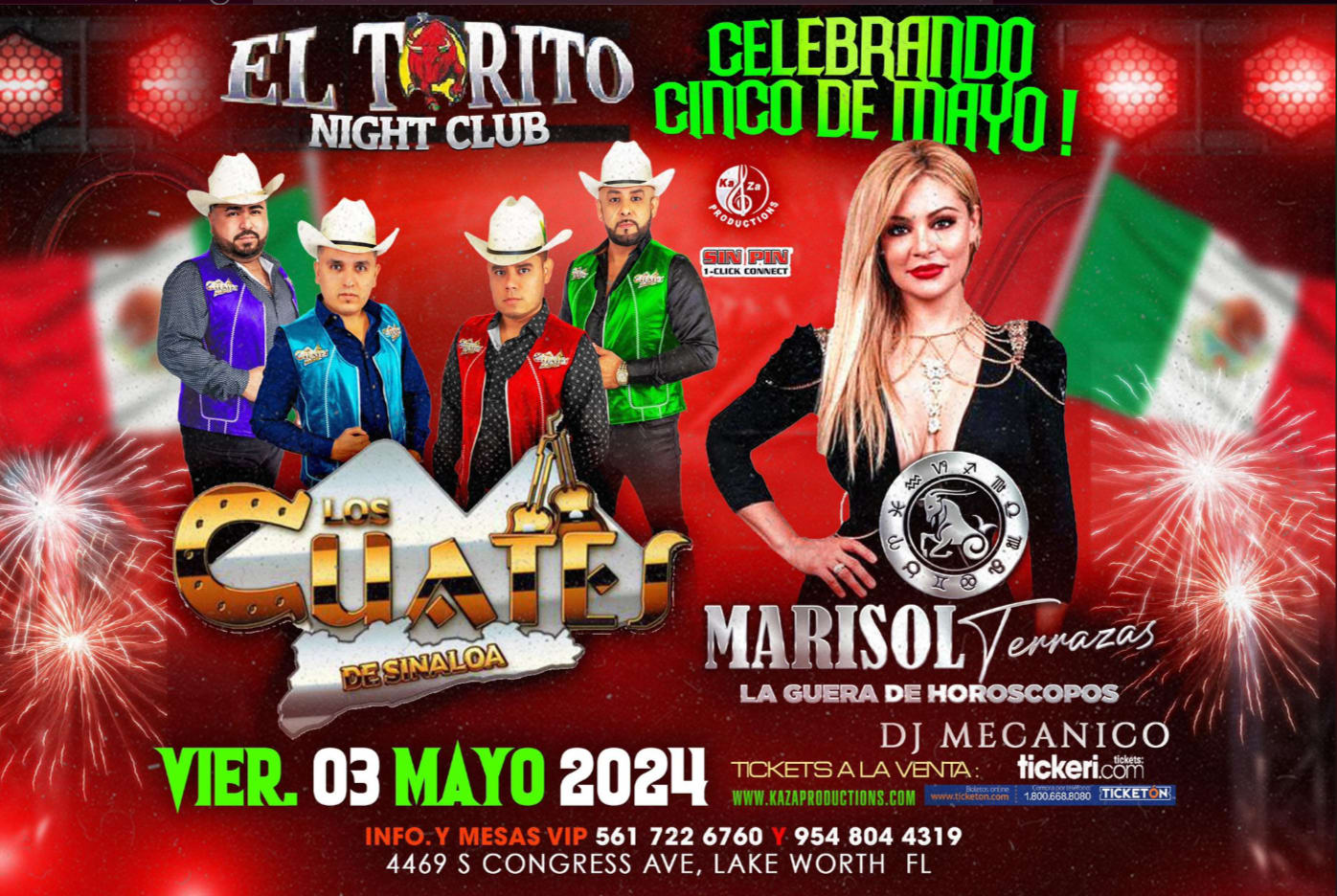 LOS CUATES DE SINALOA , MARISOL TERRAZAS EN VIVO ! Tickets | Boletos ...