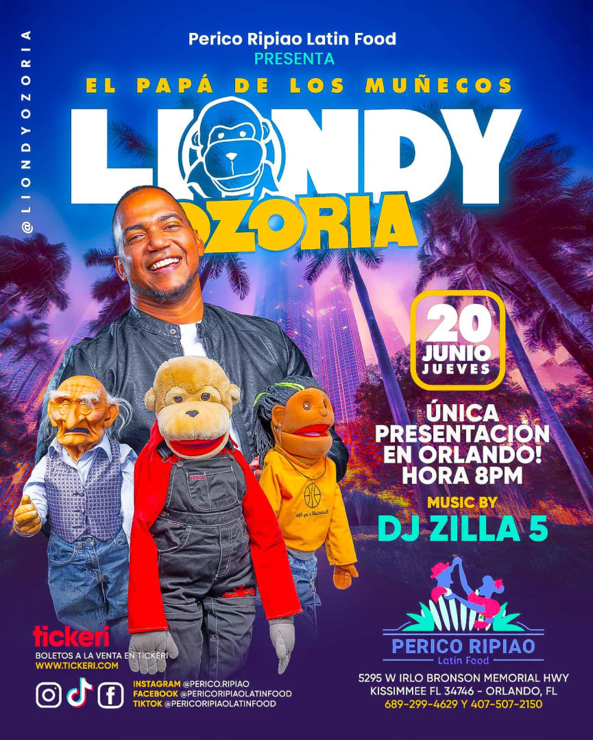 PERICO RIPIAO LATIN FOOD PRESENTA: LIONDY OZORIA "EL PAPA DE LOS ...