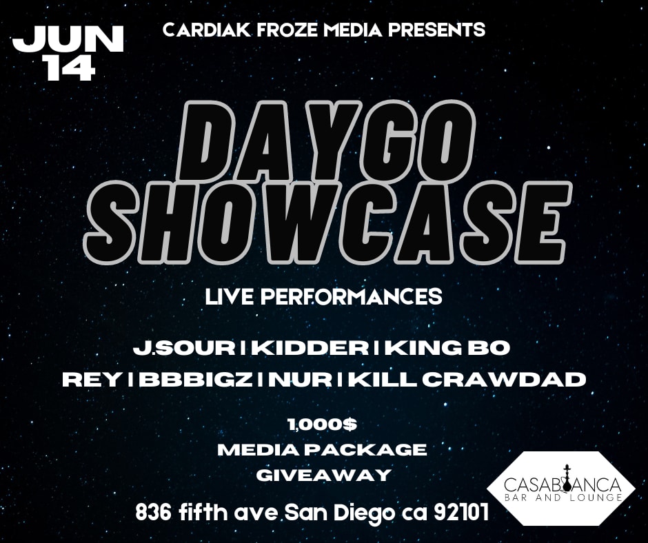 DAYGO SHOWCASE MEDIA GIVEAWAY in San Diego - Tickets 2024-06-14 ...