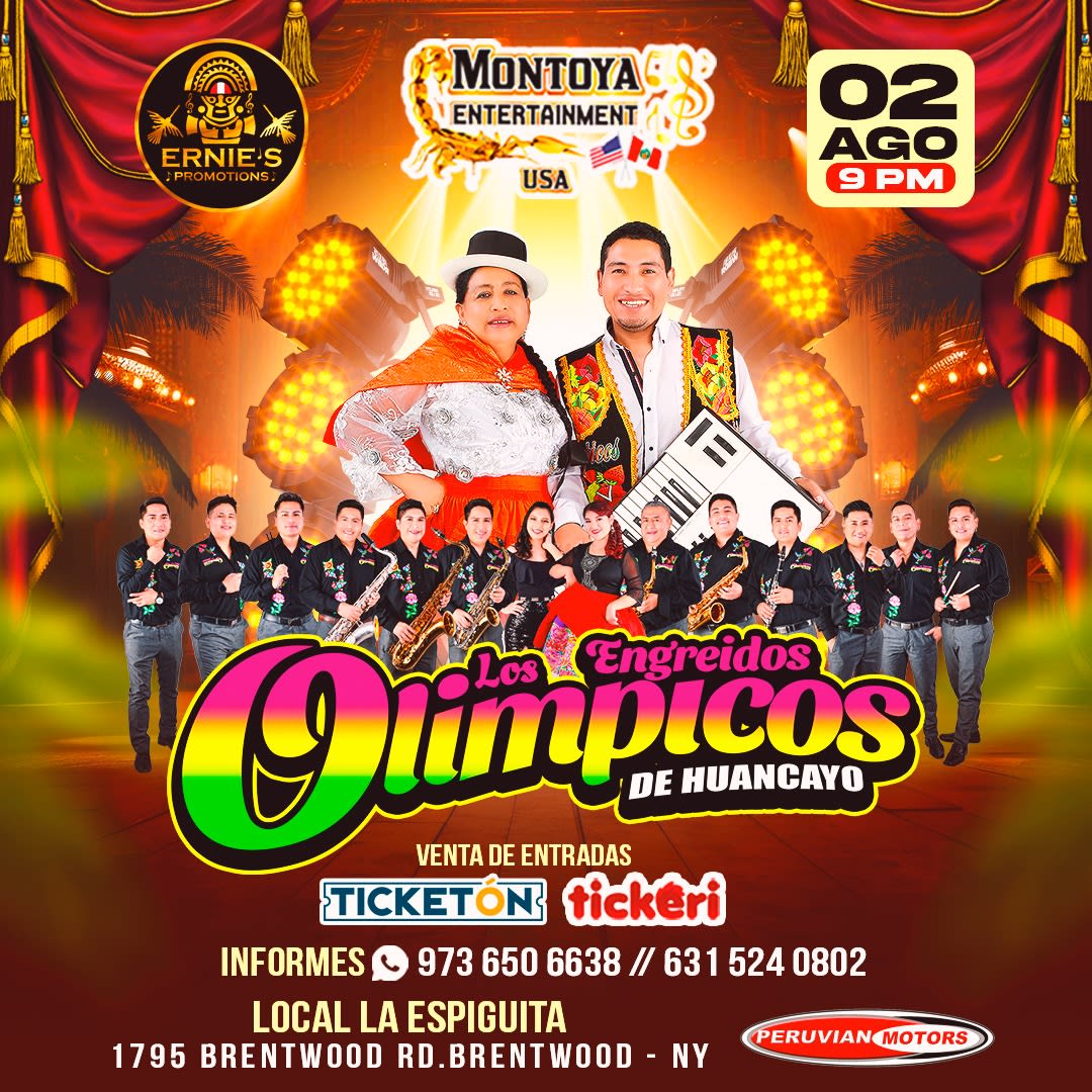 LOS OLÍMPICOS EN VIVO in Brentwood - Tickets 2024-08-02 | La Espiguita ...
