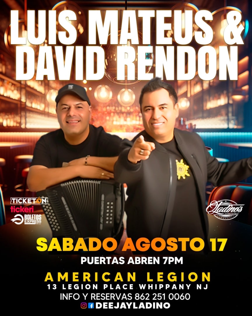 Luis Mateus & Ivan Andres Calderon Tickets Boletos at American Legion ...