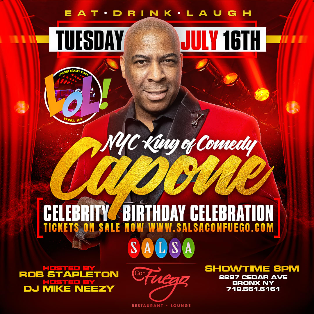 (SOLD OUT) Kings of Comedy Capone Birthday Comedy Tickets Boletos at ...