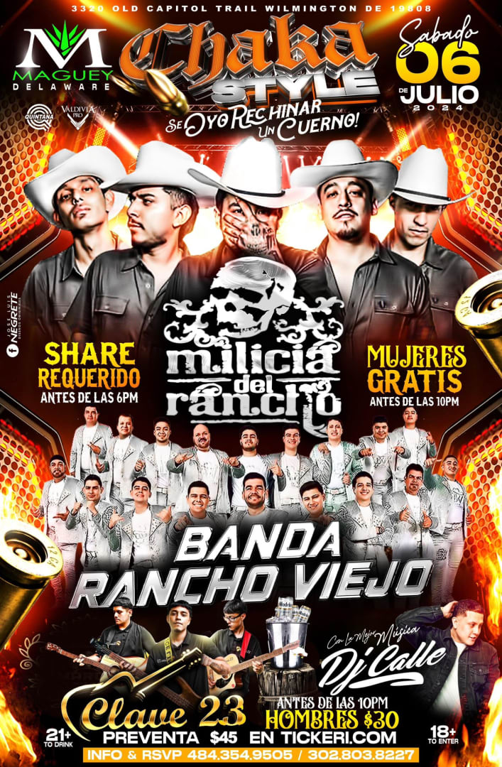 MILICIA DEL RANCHO • BANDA RANCHO VIEJO DE JA • CLAVE ILIMITADA ...