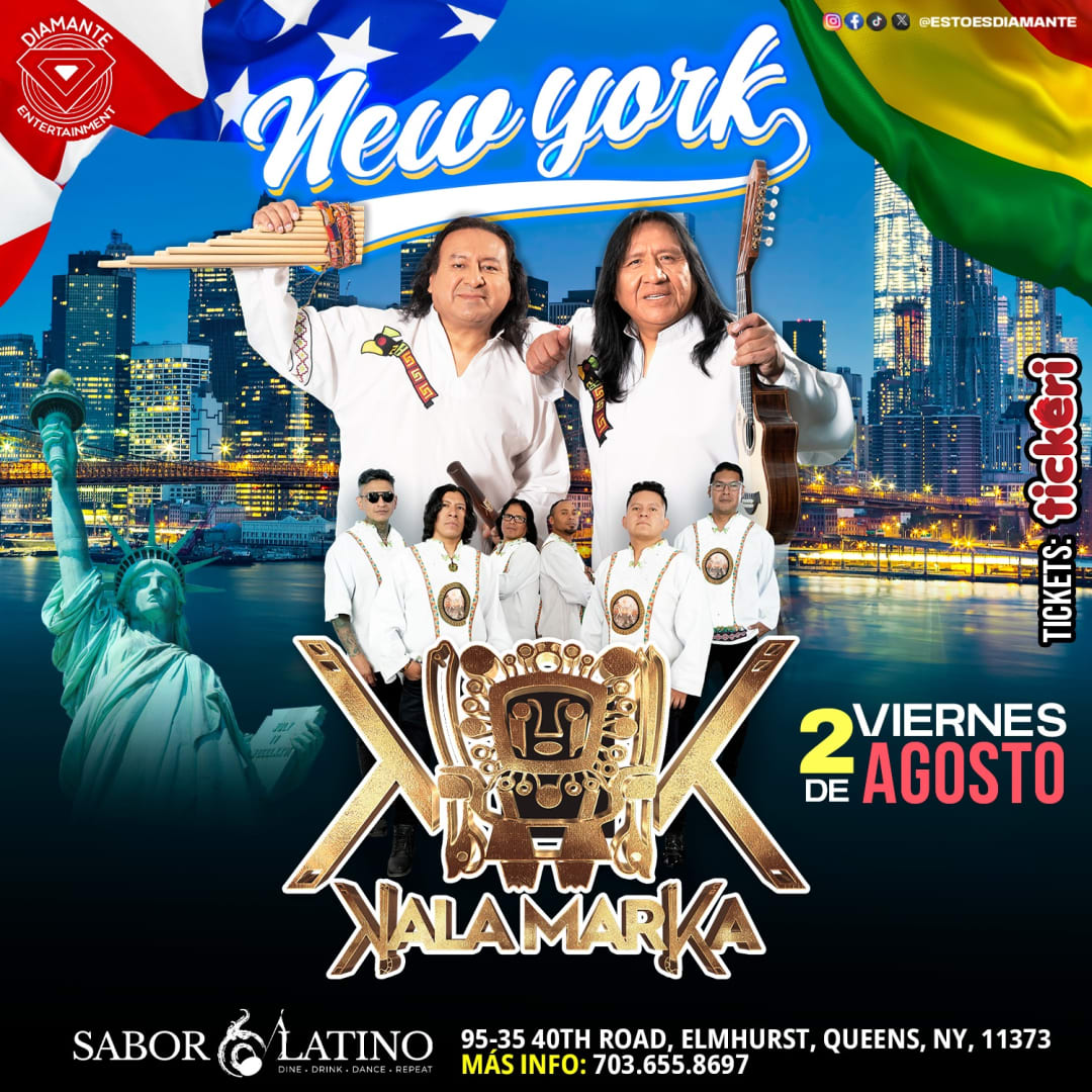 KALA MARKA EN NEW YORK Tickets | Boletos - Sabor Latino, Queens | 2024 ...