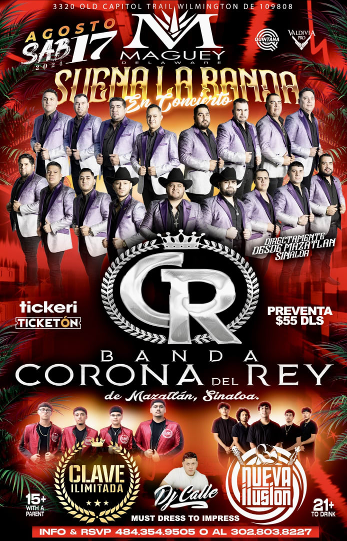 BANDA CORONA DEL REY CLAVE ILIMITADA Y NUEVA ILUSION Tickets | Boletos ...