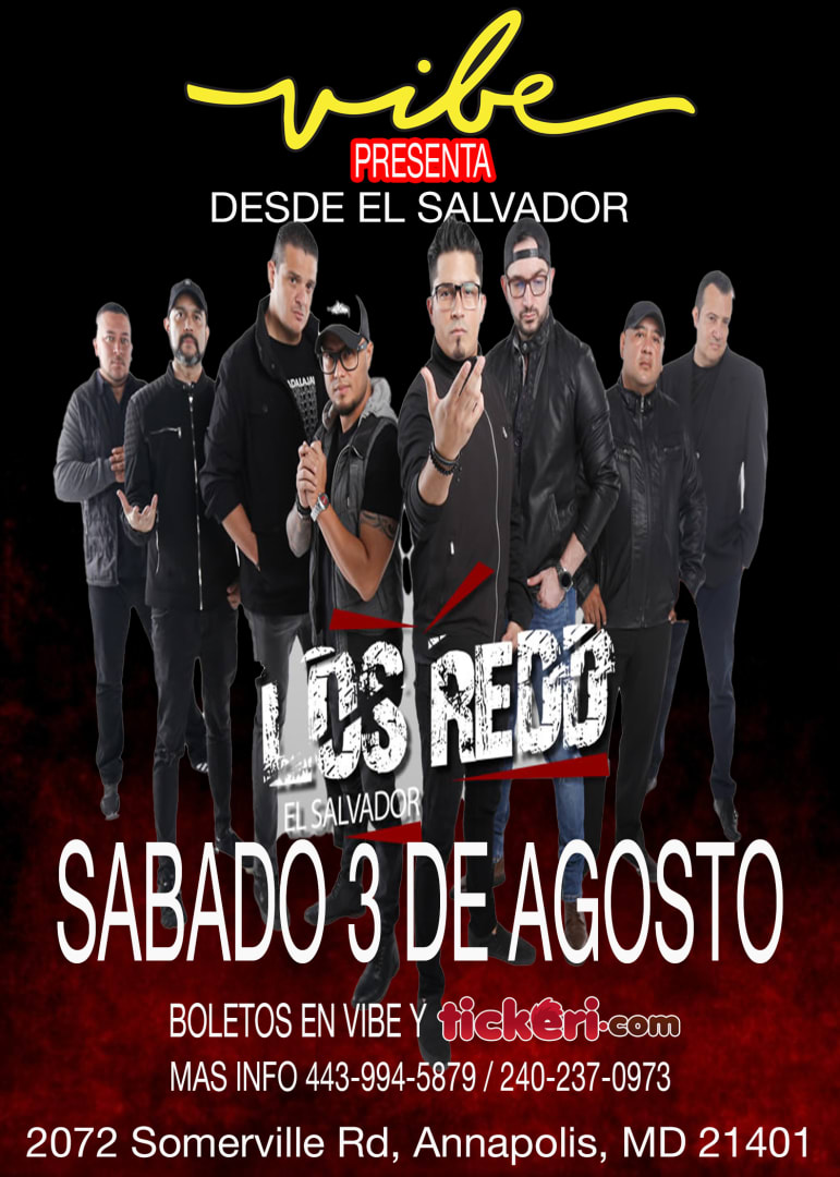 LOS REDD DE EL SALVADOR EN CONCIERTO EN VIBE Tickets | Boletos - Vibe ...