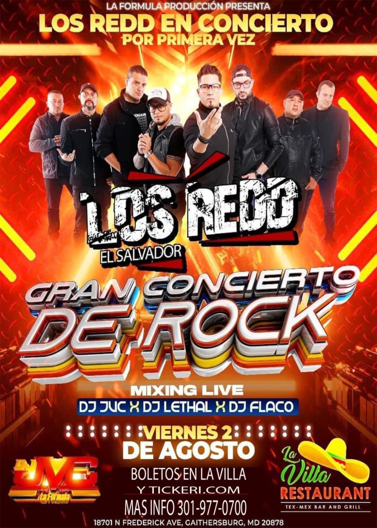 GRAN CONCIERTO DE ROCK CON LOS REDD DE EL SALVADOR Tickets | Boletos ...