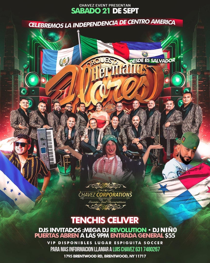 Los hermanos Flores y la tenchis en Brentwood NY in Brentwood - Tickets ...