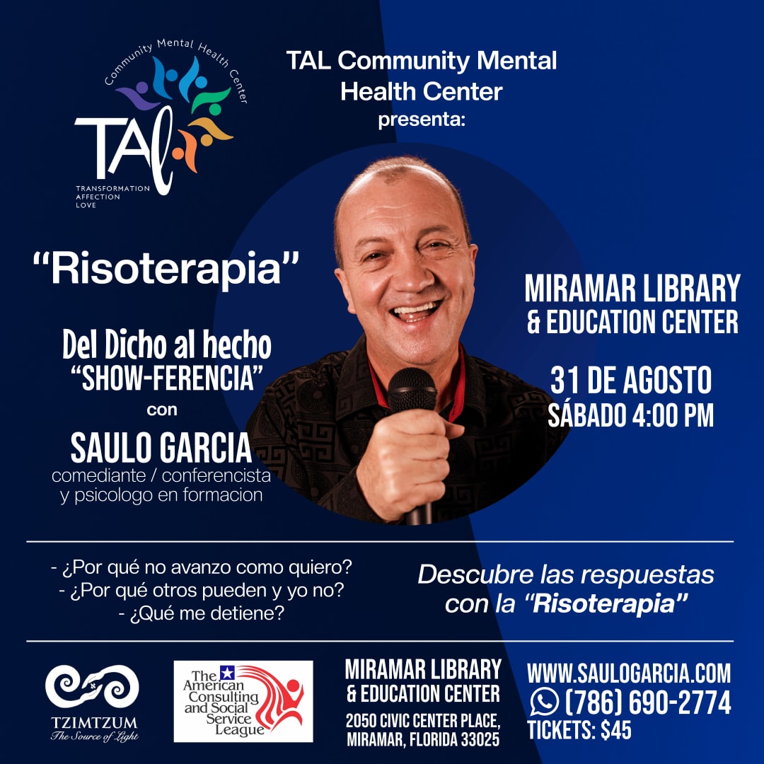 Risoterapia. Saulo García en "Del dicho al hecho" Presentado por TAL ...