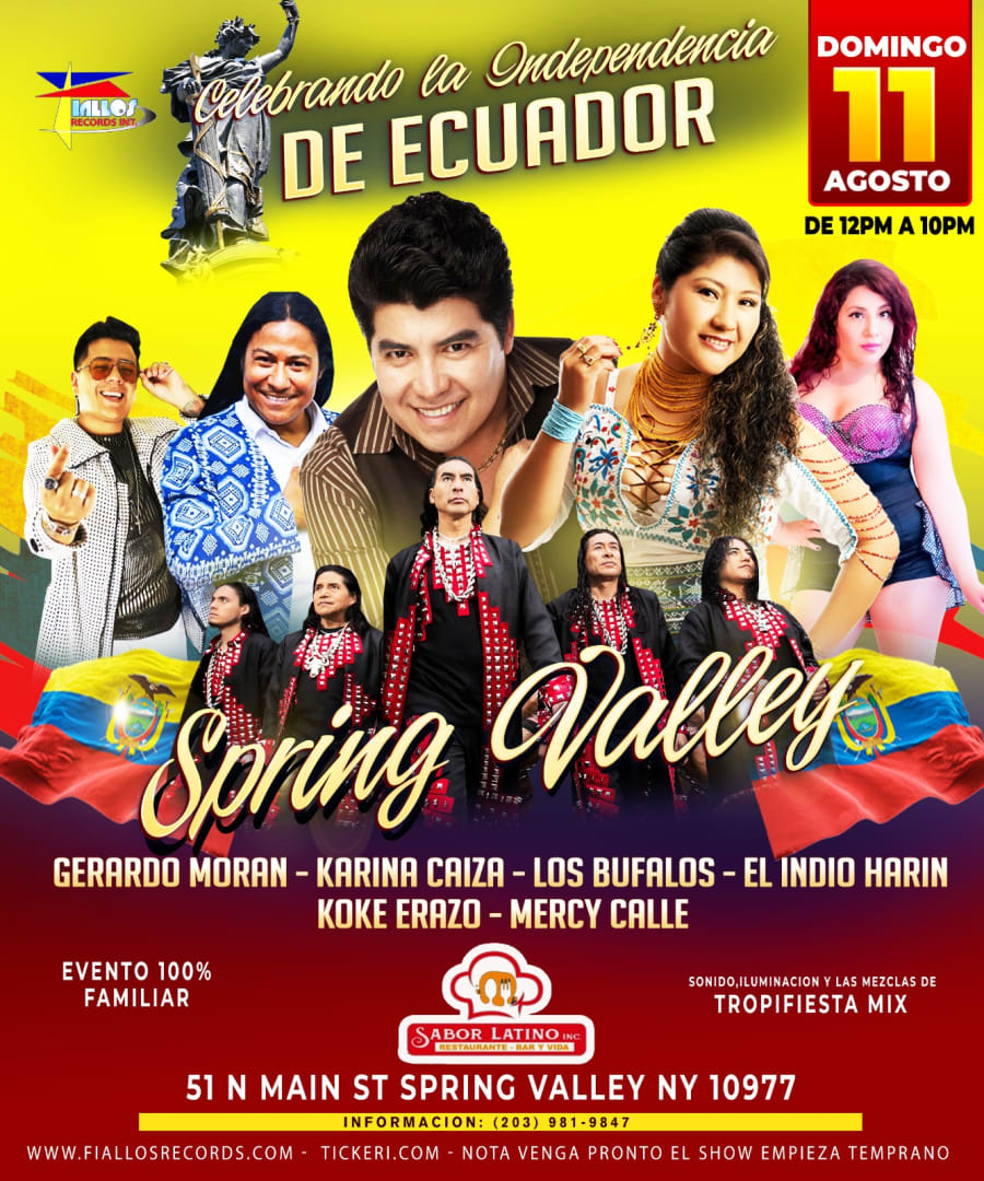 SPRING VALLEY DOMINGO 11 DE AGOSTO - KARINA CAIZA-GERARDO MORAN-LOS ...