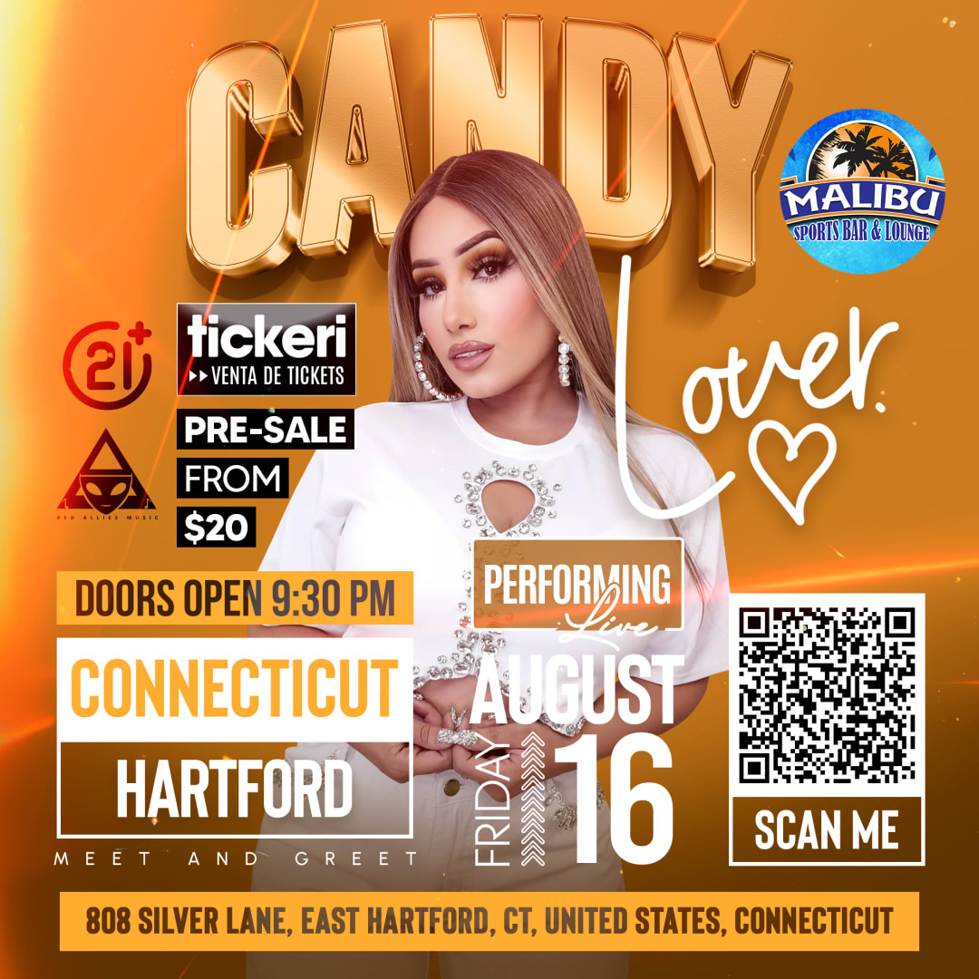 Candy Lover @ Hartford, Connecticut (Malibu Sports Bar) Tickets ...