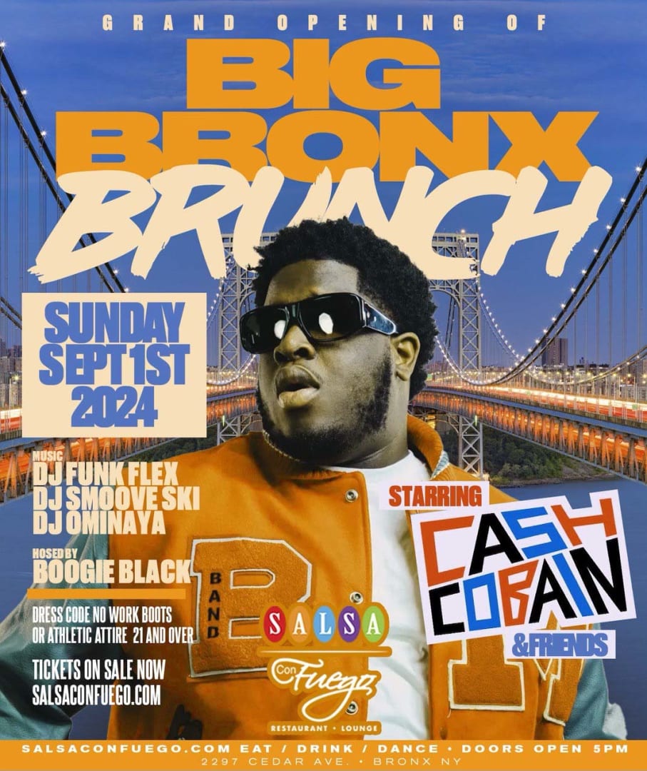 Cash Cobain and Funk Flex Tickets | Boletos - Salsa Con Fuego, Bronx ...