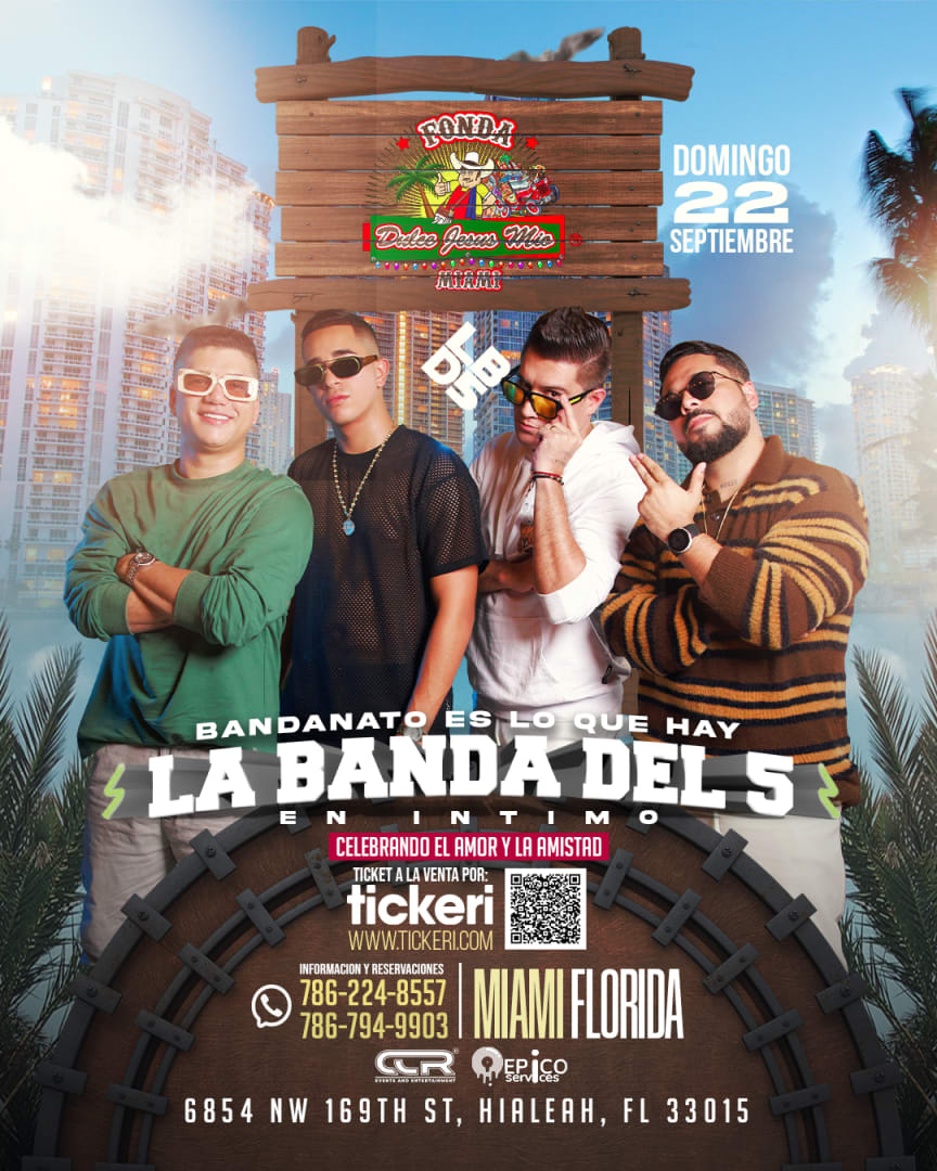 LA BANDA DEL 5 EN CONCIERTO ÍNTIMO ¡CELEBRANDO EL DIA DEL AMOR Y LA ...