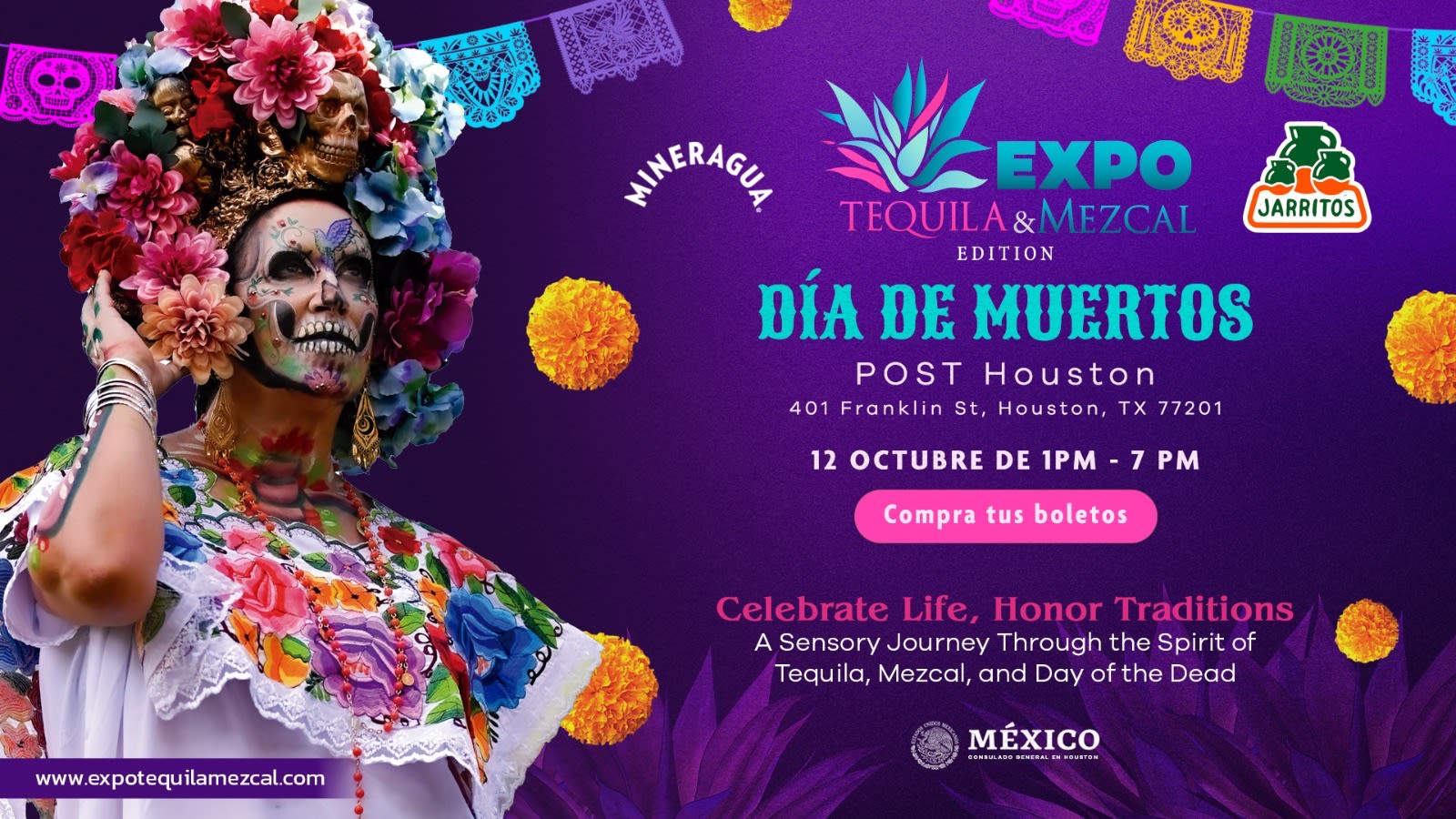 Expo Tequila & Mezcal Houston Día de Muertos Edition in Houston ...