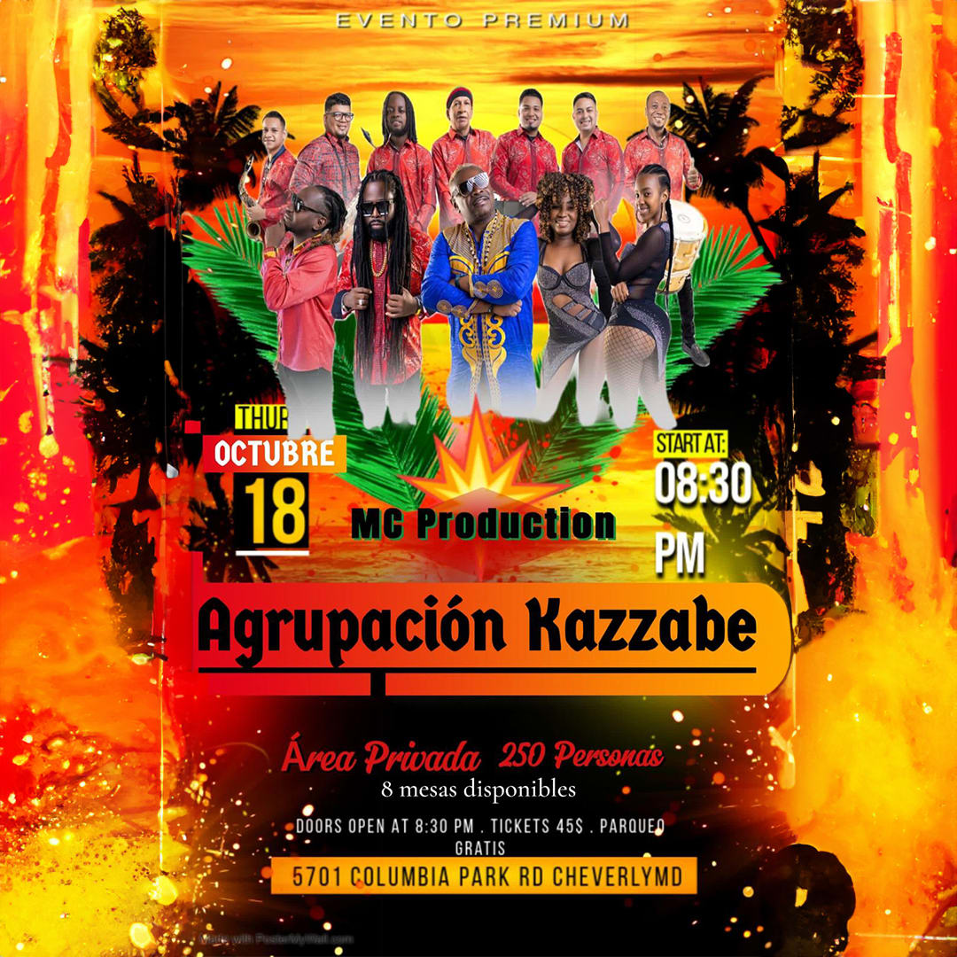 KAZZABE AGRUPACION Y LA CHIQUIS ALARCON EN VIVO ! Tickets | Boletos ...