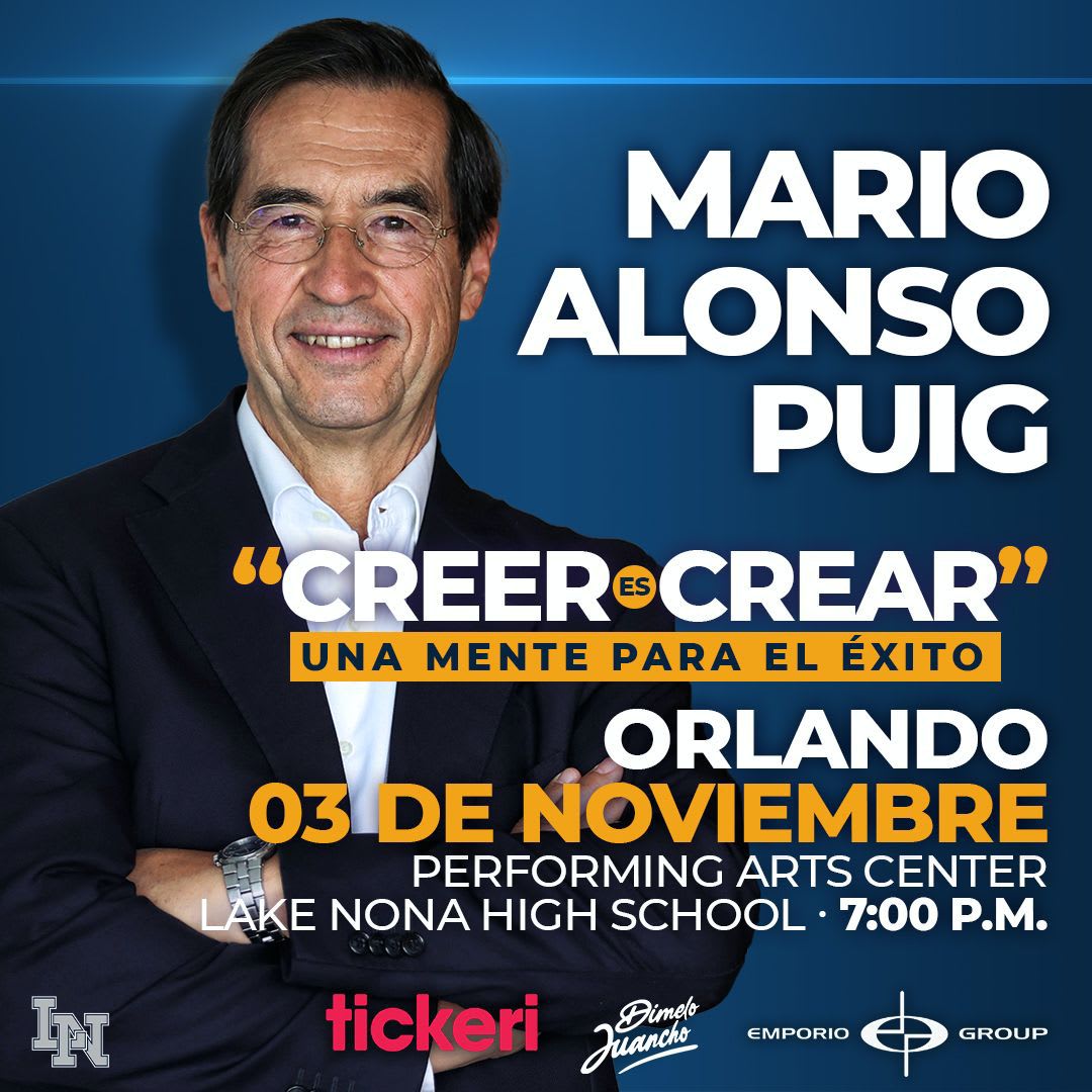 CREER ES CREAR - MARIO ALONSO PUIG Tickets | Boletos - PERFORMING ARTS ...