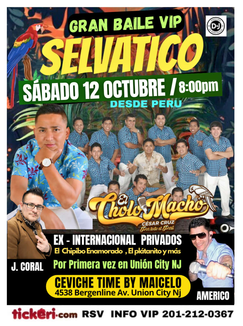 GRAN BAILE SELVÁTICO , EL CHOLO MACHO (Ex Inter. Privados ) in Union ...