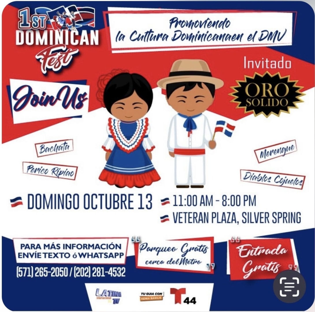 1ST DOMINICAN FEST , PROMOVIENDO LA CULTURA DOMINICANA EN EL DMV ...