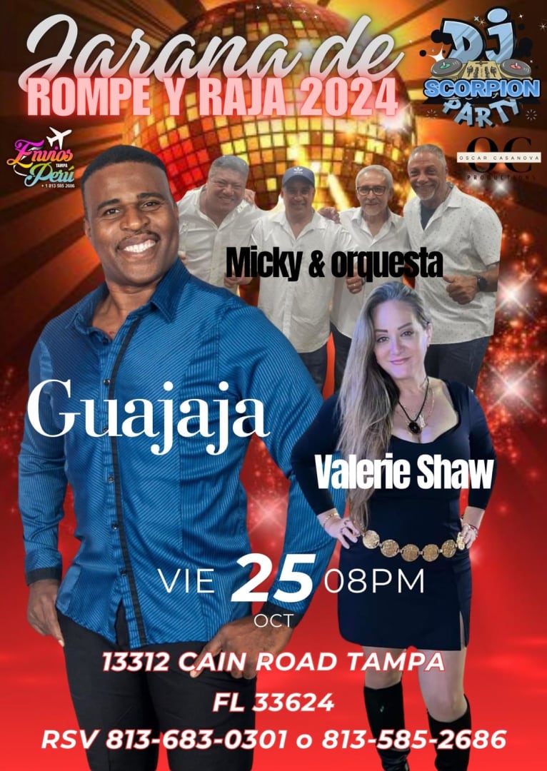 GUAJAJA EN TAMPA Tickets | Boletos - The Oaks at st Mark’s, Tampa ...