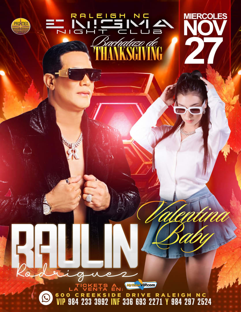 RAULIN RODRIGUEZ Y VALENTINA BABY "POSTPUESTO" Tickets | Boletos ...