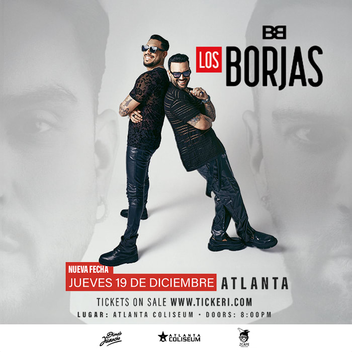 LOS BORJAS ATLANTA in Duluth - Tickets 2024-12-19 | ATLANTA COLISEUM